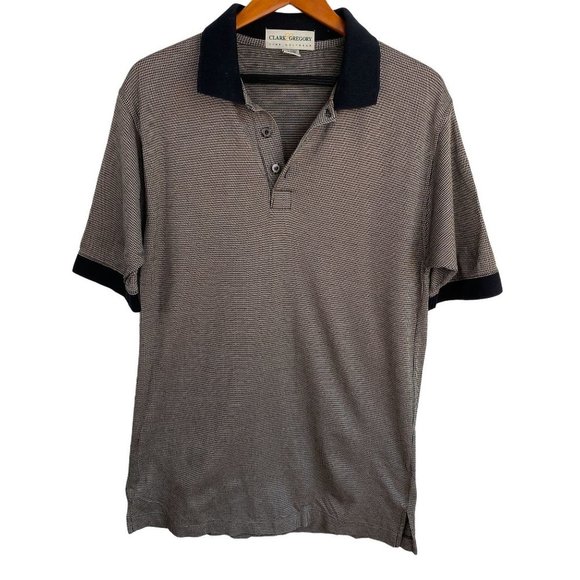 Clarks Gregory | Shirts | Vintage Clark Gregory Men Golf Polo Shirt ...